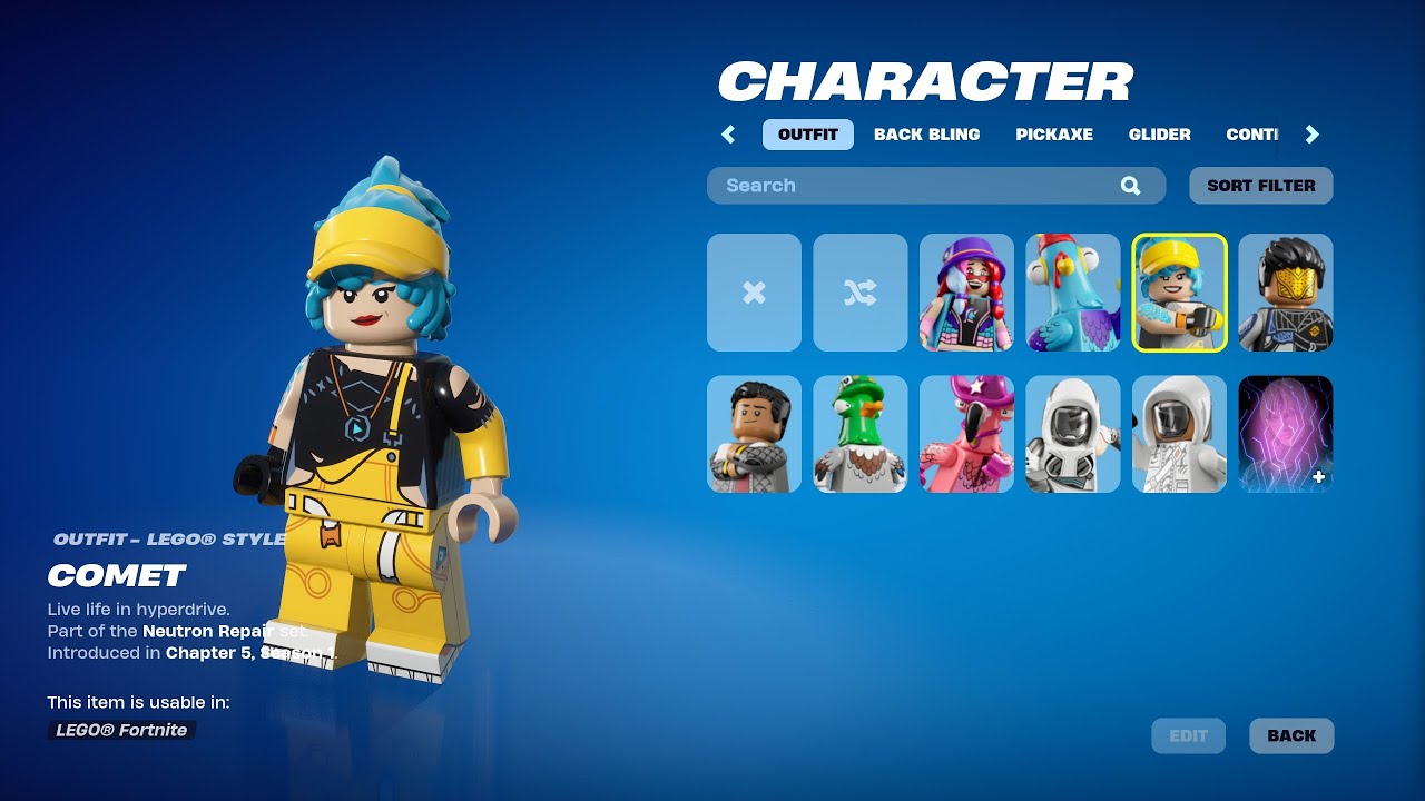 LEGO Fortnite variants of all new skins added in 28.10 Update - YouTube