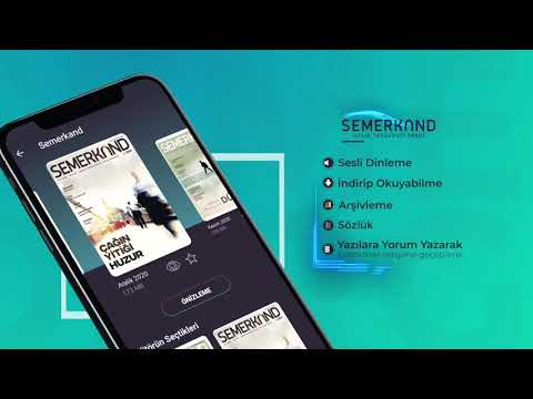 Semerkand e-Dergi Animasyon | Semerkand Dergilik