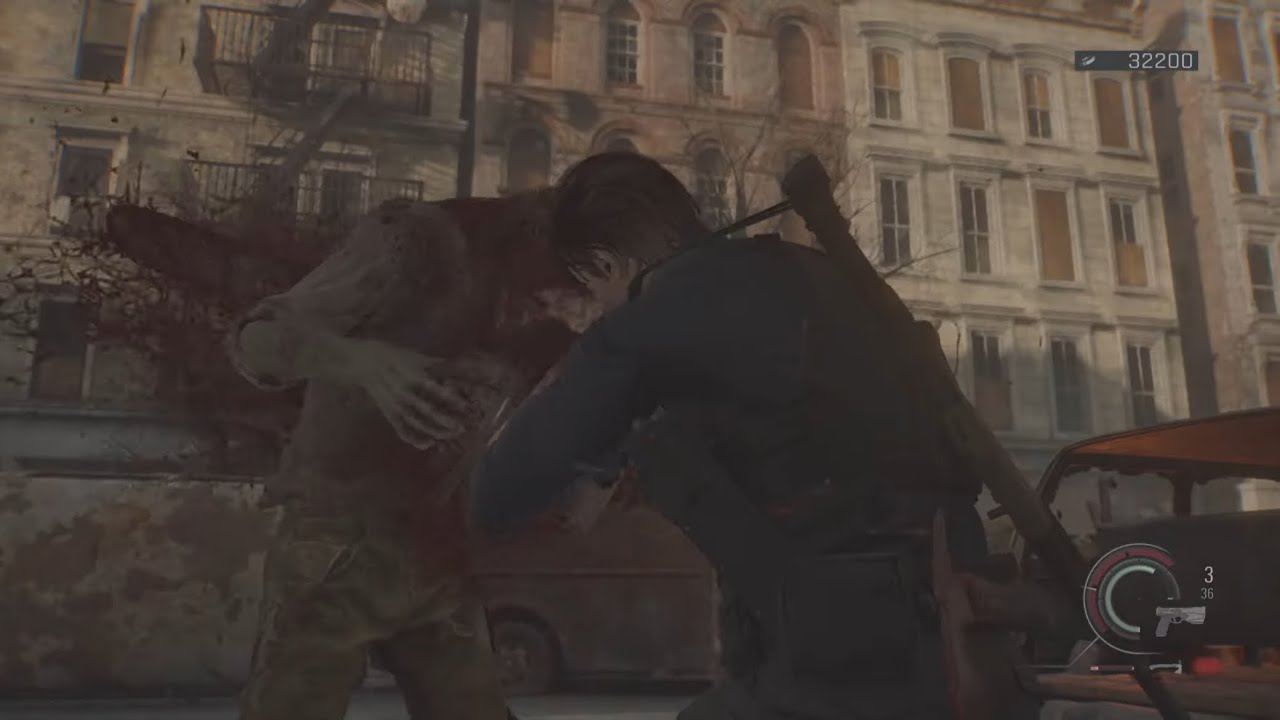 Leon channels his inner Leatherface - YouTube