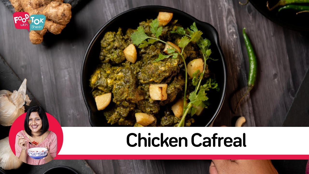 Easy Chicken Cafreal Recipe | How To Make Goan Style Chicken Cafreal ...
