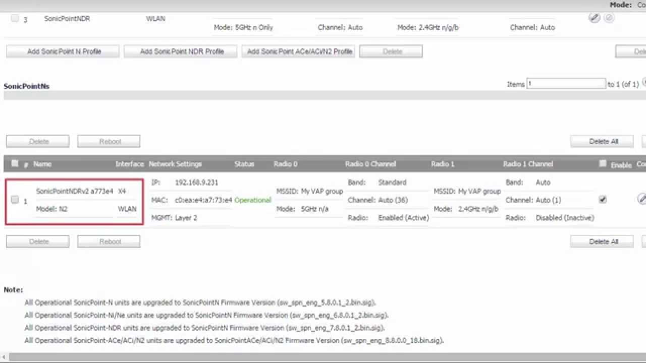 How to Register SonicPoint Access Points - YouTube