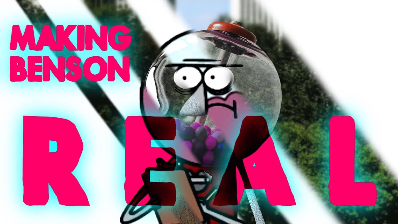 Making Benson real (Regular Show) - YouTube