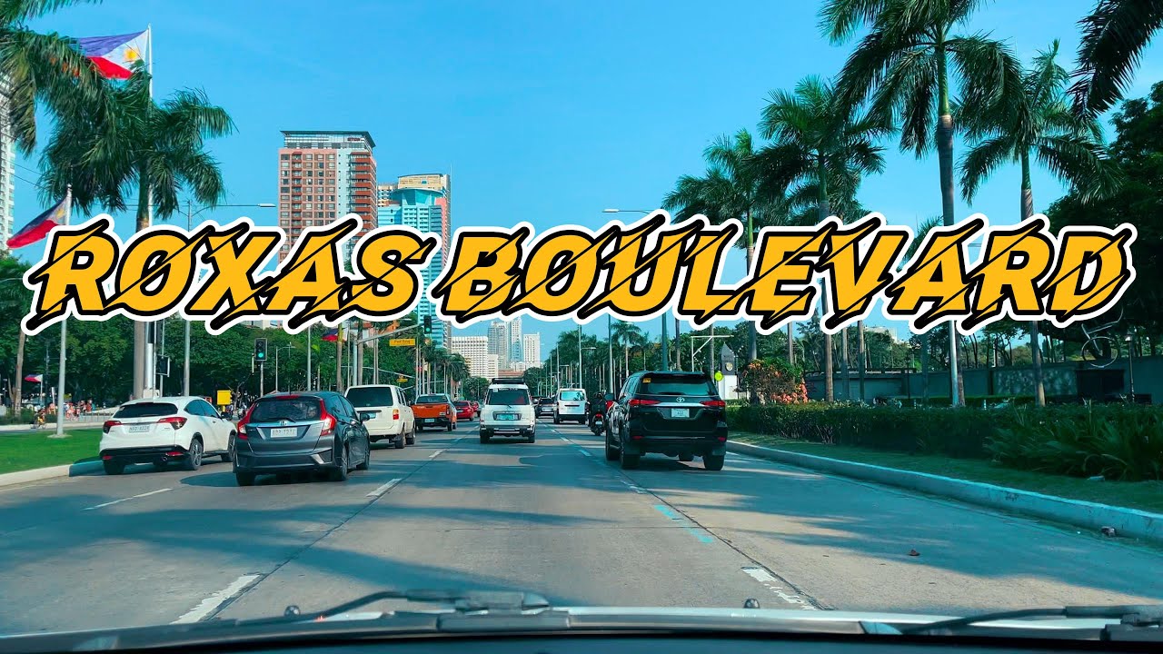 Driving shot#Roxas Boulevard along the Manila Bay 马尼拉湾滨海大道罗哈斯 - YouTube