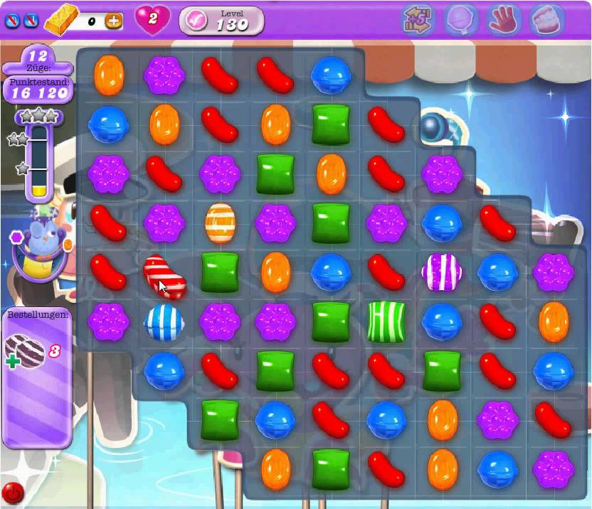 Candy Crush Saga Dreamworld Level 130 - ODUS - YouTube