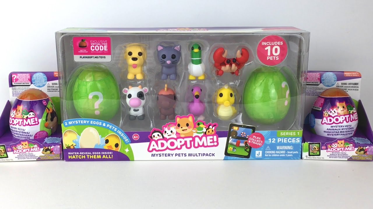Adopt Me Pets Mystery Eggs: Series 4 & Mulit Pack Unboxing & Review # ...