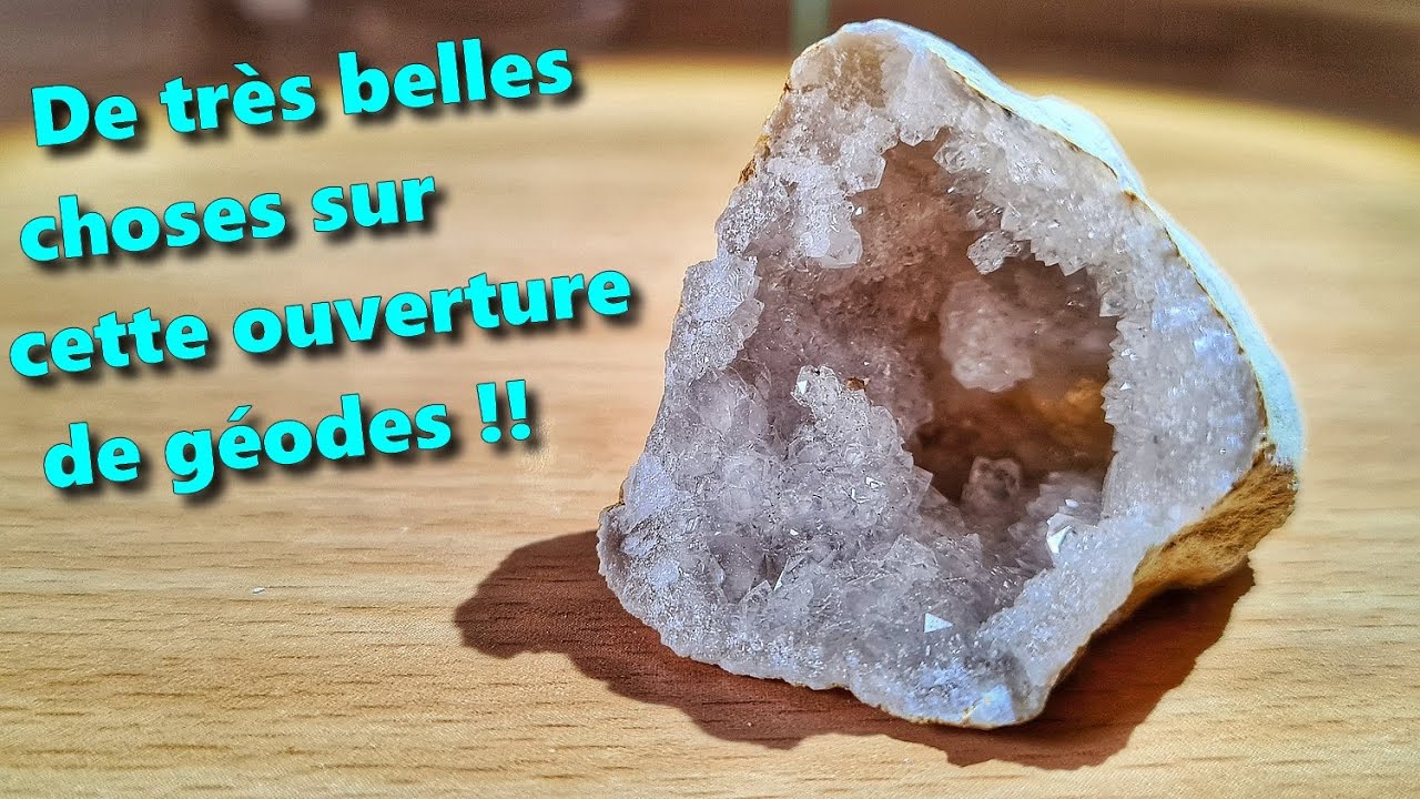 [OUVERTURE DE GEODES] ENFIN DE SUPERBES GEODES !!!!!🤗💎🔨 - YouTube