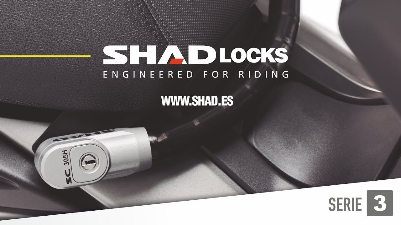 Secure Your Scooter: SHAD Serie 3 Chain Locks - YouTube