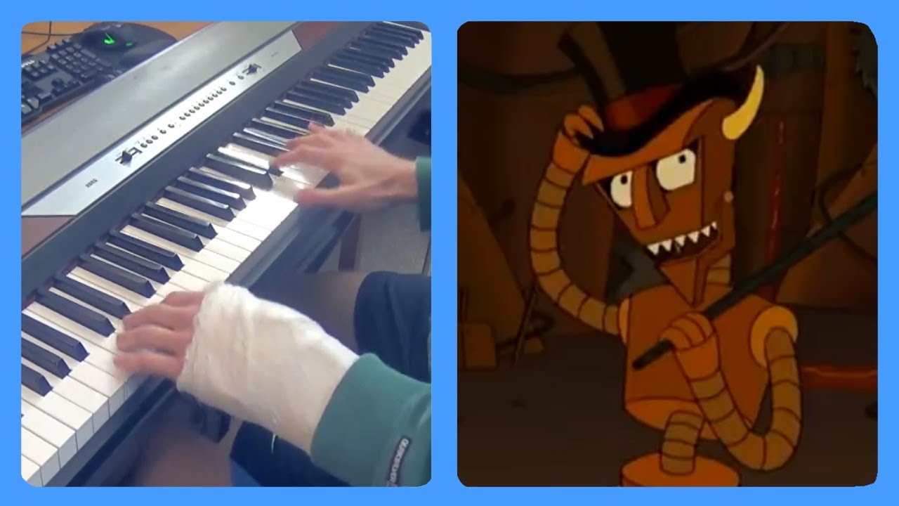 Robot Hell (Futurama) Piano Dub - YouTube