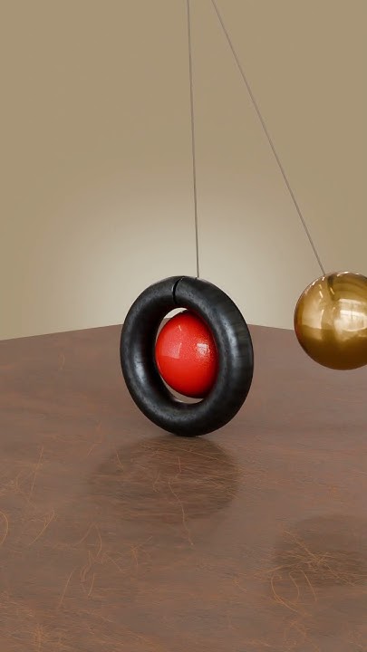 Hypnotic Synchronized Pendulum Loop | Blender 3D Animation (Satisfying ASMR Motion Graphics ...