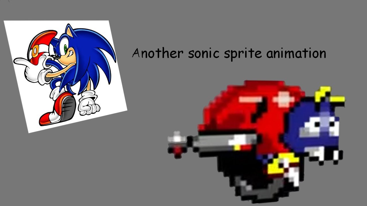 Another sonic sprite animation - YouTube