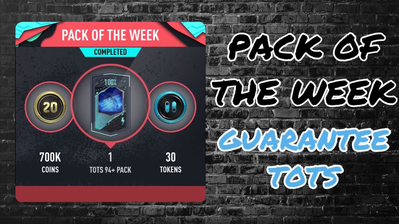 *GUARANTEE 94+ TOTS PACK* PACK OF THE WEEK COMPLETED - PACYBITS 20 WEEKLY OBJECTIVES - YouTube