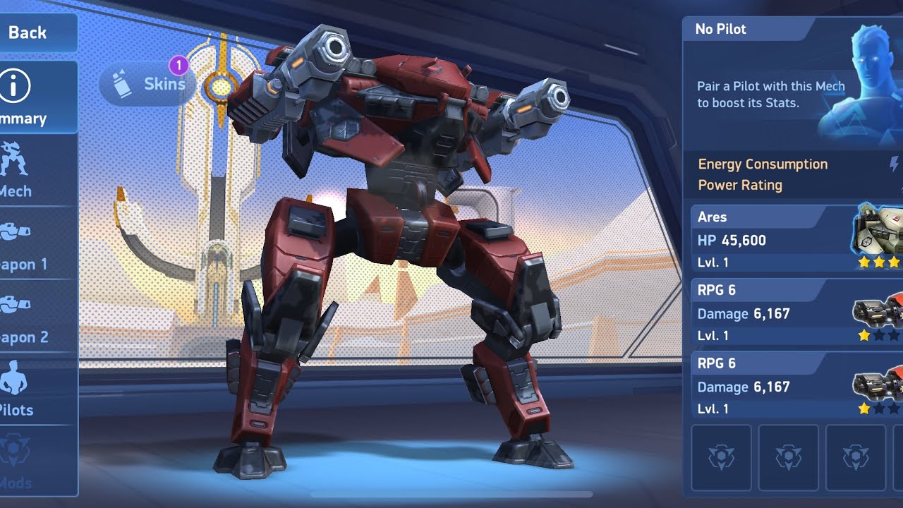 ARES MECH FIRST DAY MECH ARENA GAMEPLAY 2024 ON IPHONE - YouTube