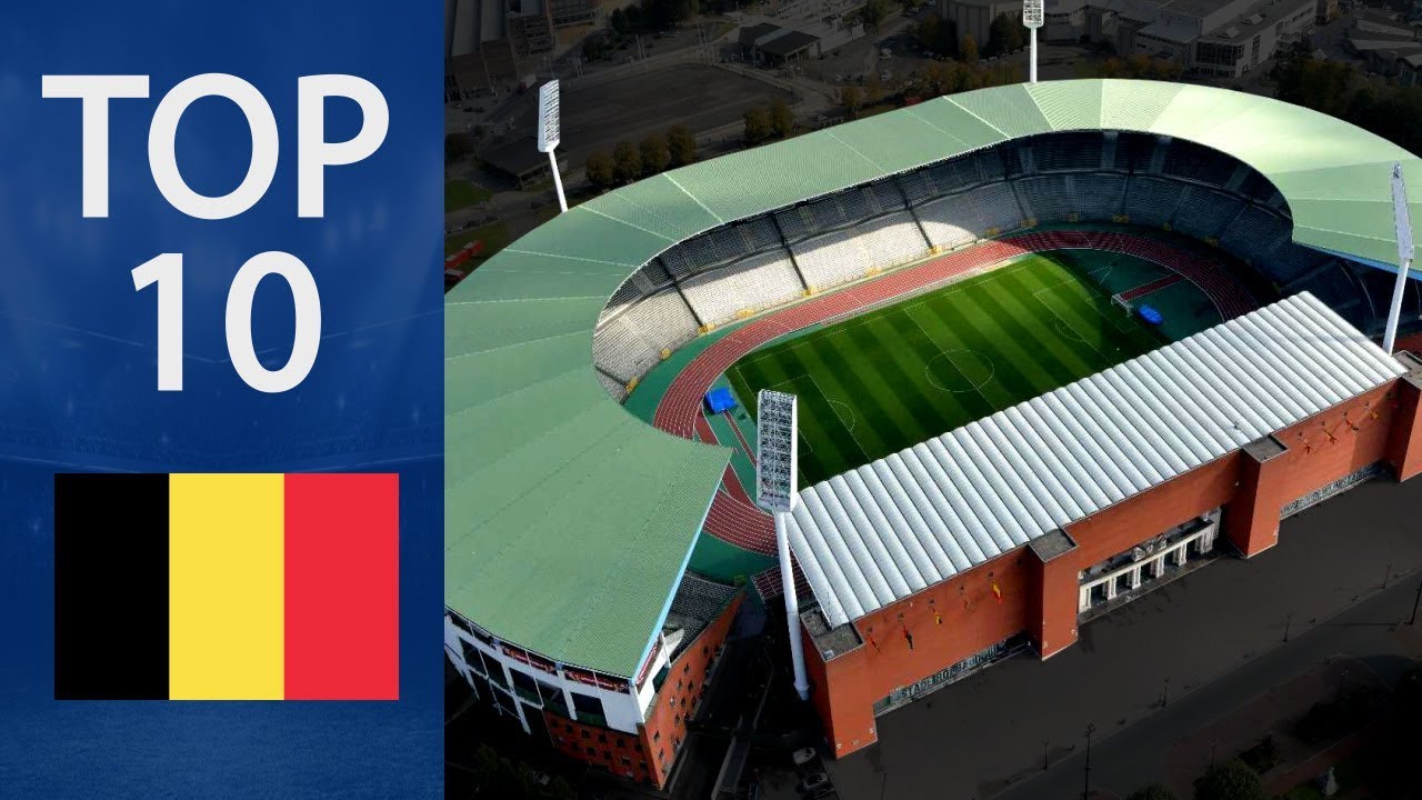 Top 10 Biggest Stadiums in Belgium - YouTube