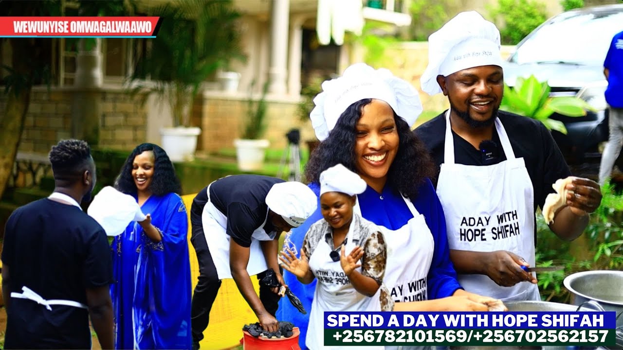 Prt 1| A DAY WITH HOPE SHIFAH| Victor Kamenyo Mulabbe Dduka, Banange ...