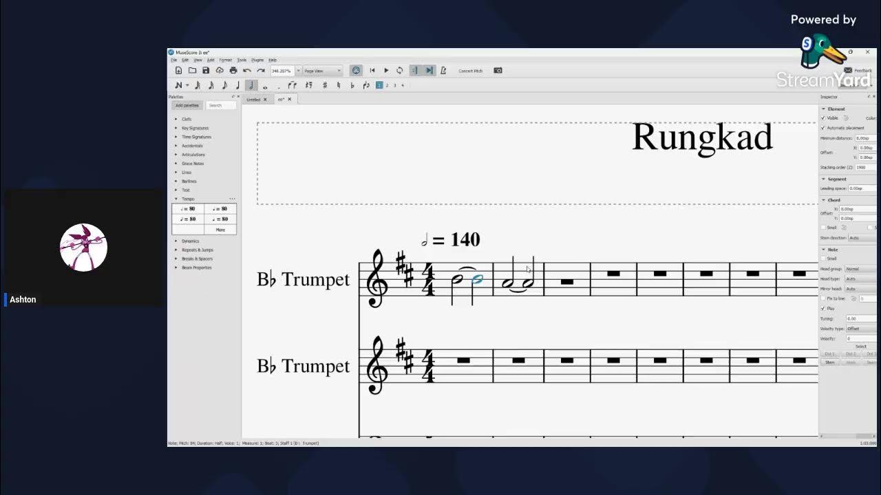 learning how to use musescore - YouTube