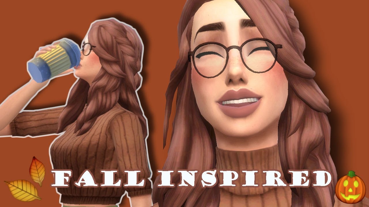 The Sims 4 CAS | Fall Inspired - создание чертовски осеннего персонажа ...