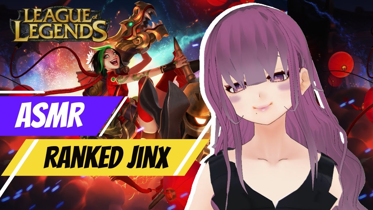 [ASMR Gaming] Ranked Gameplay | League of Legends Jinx ADC [Hand Sounds ...