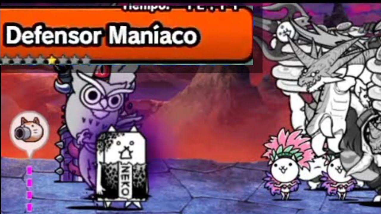 Defensor Maníaco| THE BATTLE CATS - YouTube