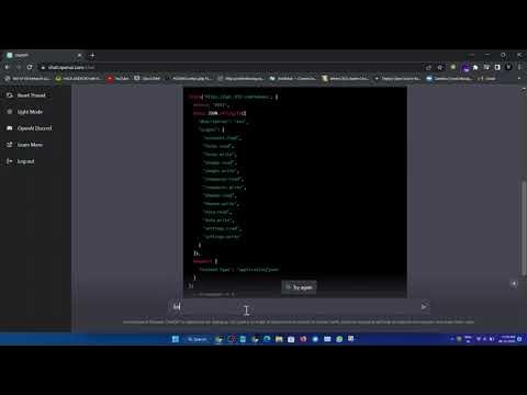 Bug hunting:- Use Of chat.openai.com to craft xss Attacks - YouTube