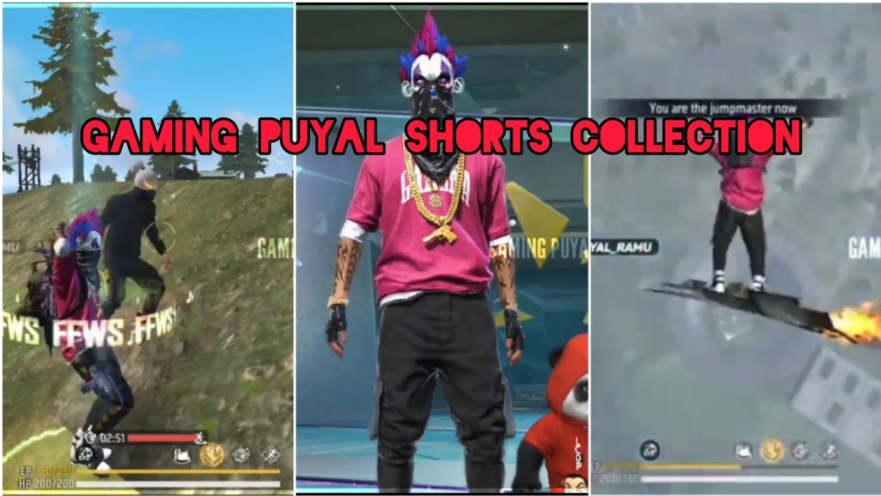 GAMING PUYAL SHORTS COLLECTION 🤣 || SHORTS COLLECTION GAMING PUYAL ...