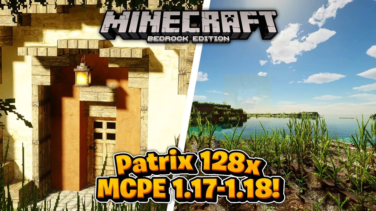UPDATE!! PATRIX 128x MCPE 1.17 - 1.18! SUPPORT RAM 2GB RINGAN TAPI ...