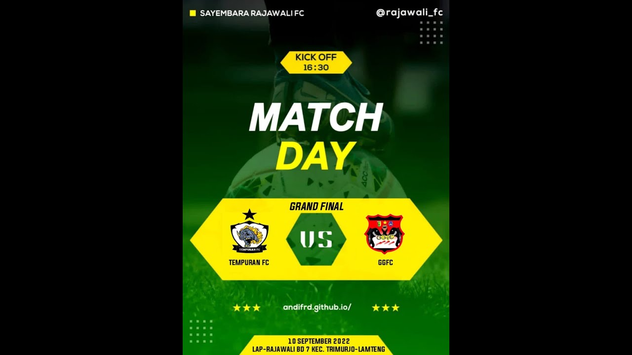 Pancur FC vs GGFC Final - YouTube