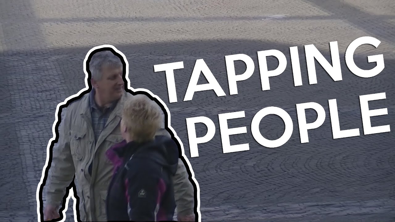 TAPPING PEOPLE - PRANK WEEK - YouTube