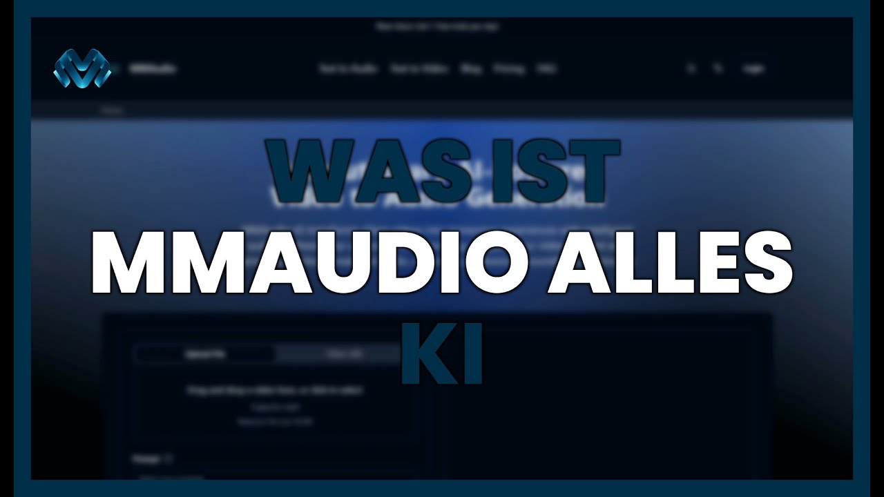 Was ist MMAUDIO? Alles über das KI-Tool für Audio und Sound in Videos - YouTube