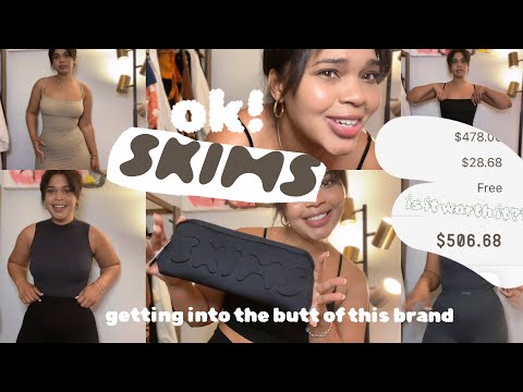 $500 Skims Haul & One Year Wear Test & Review  | viral dress | shape wear | corset | loungewear !!