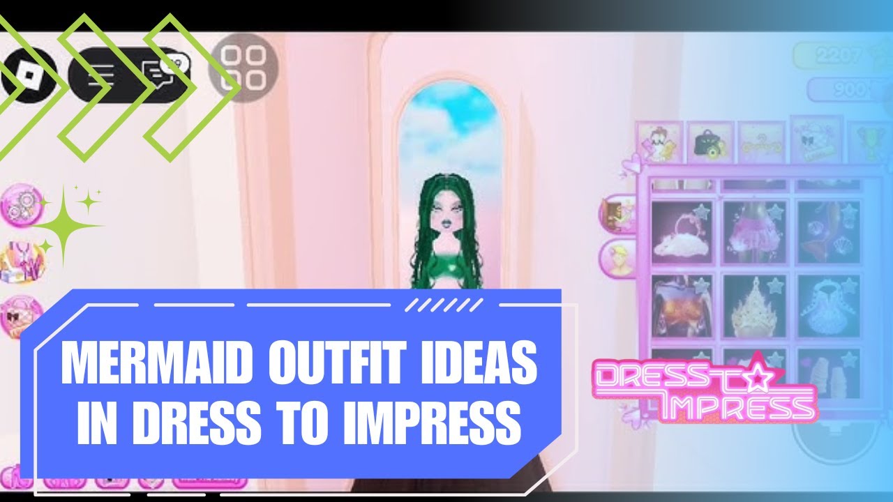 Mythical Sea Queen Look 🧜‍♀️| Mermaid Outfit Ideas in Dress to Impress ...