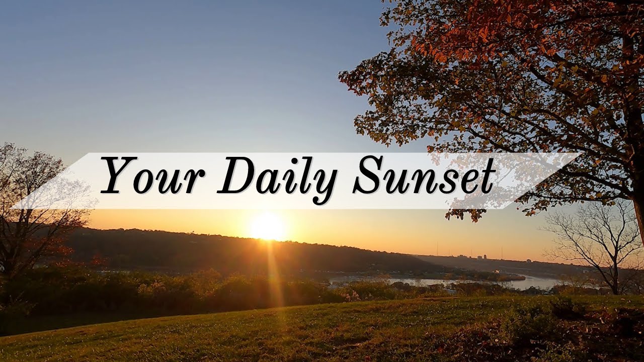 Alms Park Sunset || Your Daily Sunset for Wednesday, Dec 27, 2023 # ...