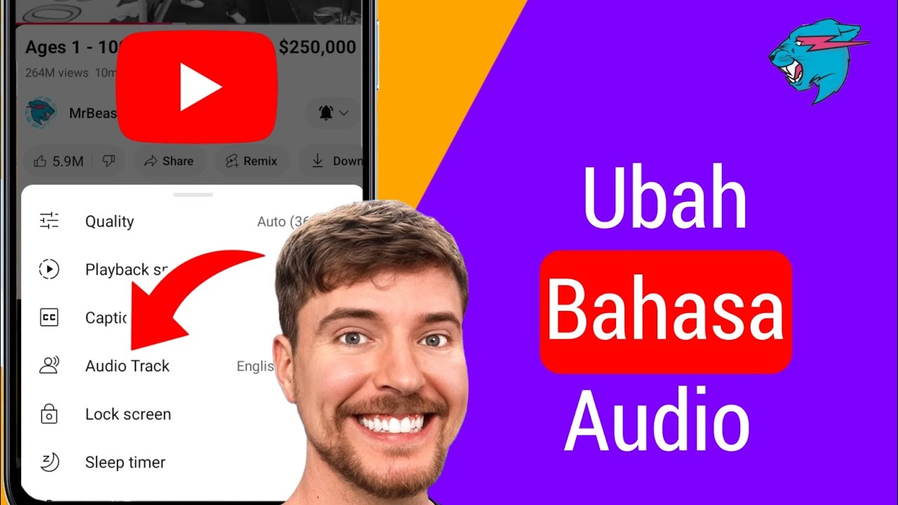 Cara Mengubah Bahasa Audio Video YouTube | Panduan Mudah - YouTube