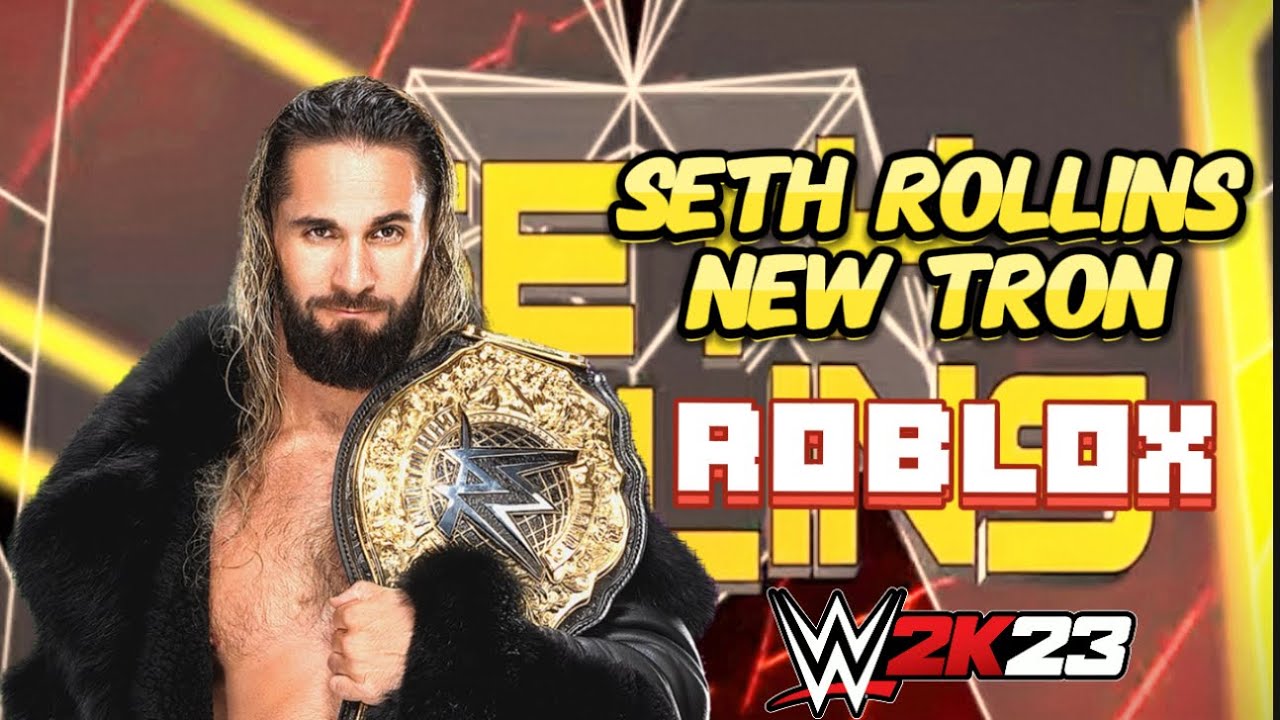 ROBLOX WWE 2K23: Seth Rollins New Tron Codes - YouTube