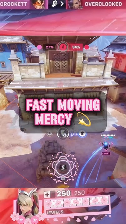 Mercy Movement Is The Best 💫 Mercyoverwatch Mercy Mercymain Overwatchclips Overwatch