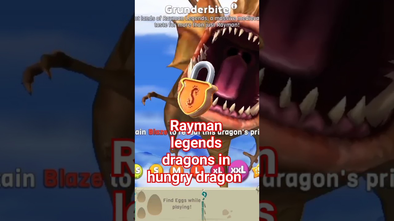 Rayman legends dragons in hungry dragons ?! #mysterious#rayman# ...