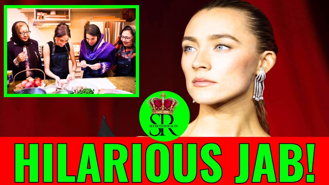 OMG! Saoirse Ronan's SAVAGE Roast of Meghan's Cooking Skills LIVE on ...