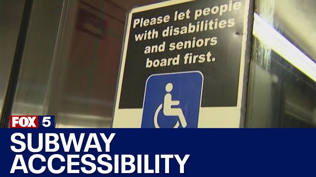 Subway accessibility for people with mobility disabilities - YouTube