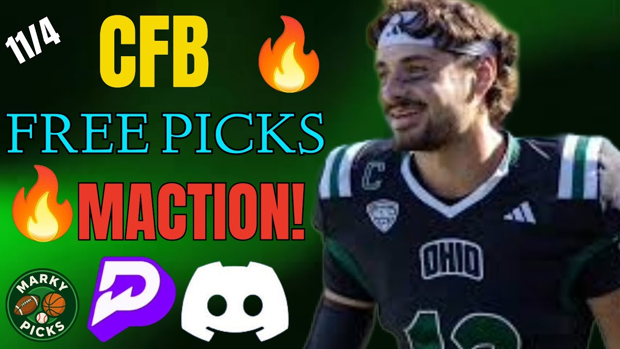 (4-2 RUN!) Best CFB PrizePicks Props & Game Picks 11/4/25 | Midweek ...