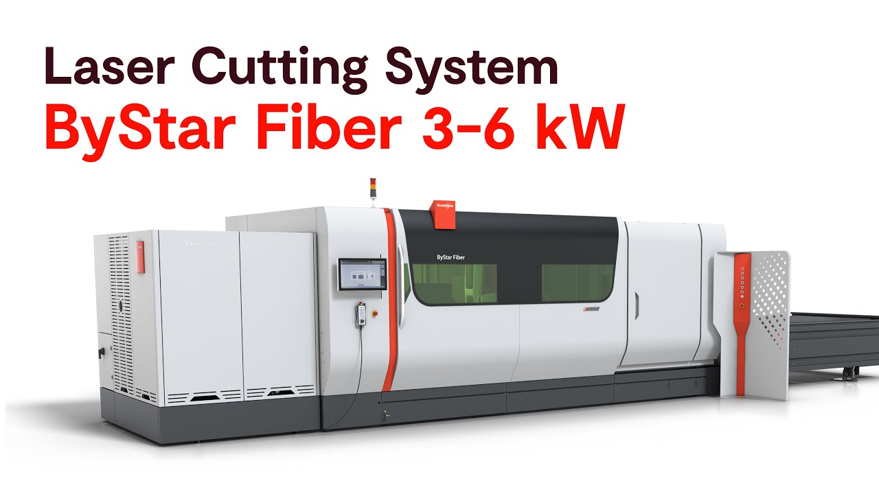 Bystronic Laser Cutting System: ByStar Fiber 3-6 kW (English) - YouTube