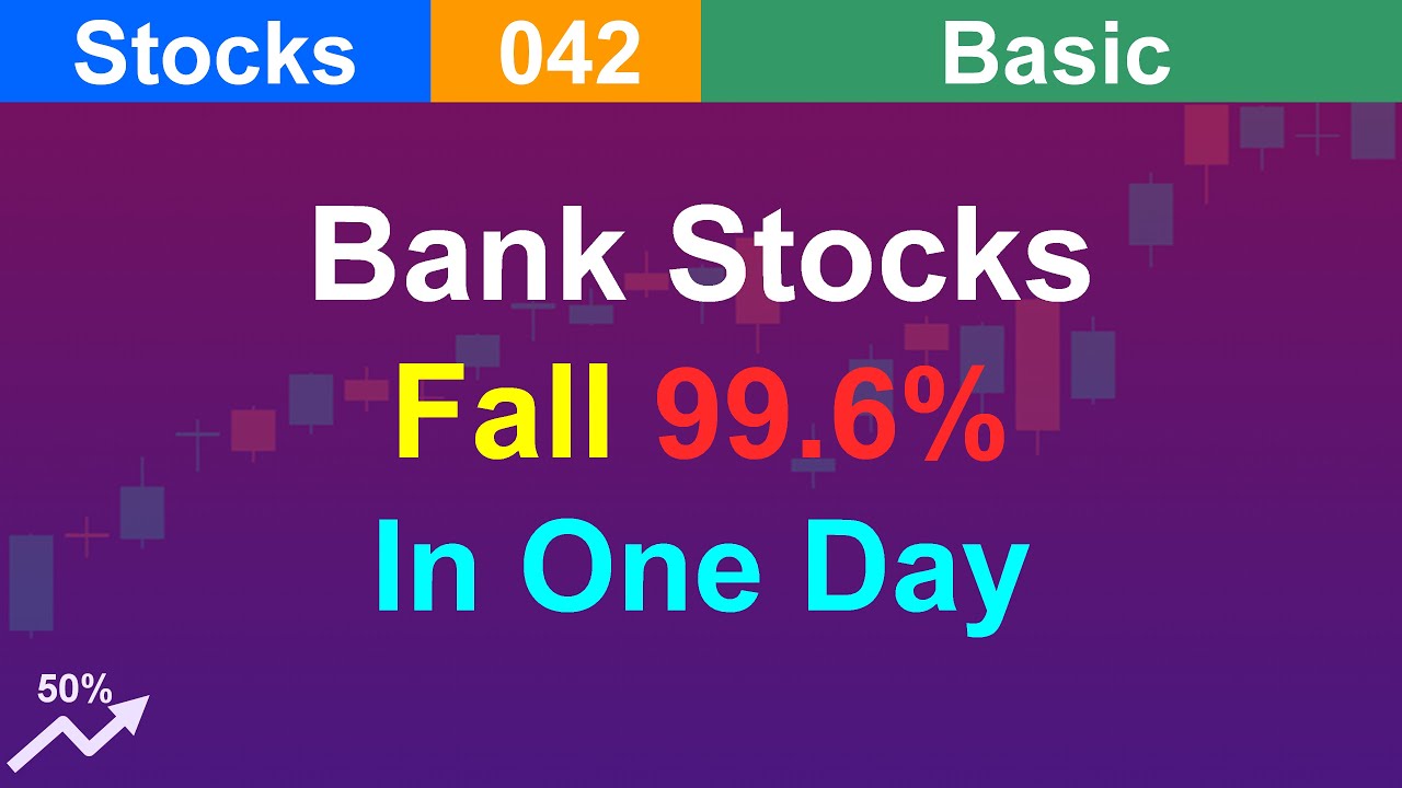 How Bank Stocks Fall 99.6% In One Day - Silicon Valley Bank, Signature ...