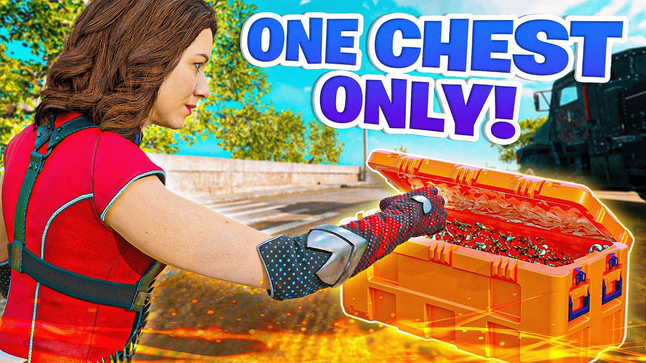 The *1 CHEST ONLY CHALLENGE* On Rebirth Island 😤 (BO6 Warzone) - YouTube