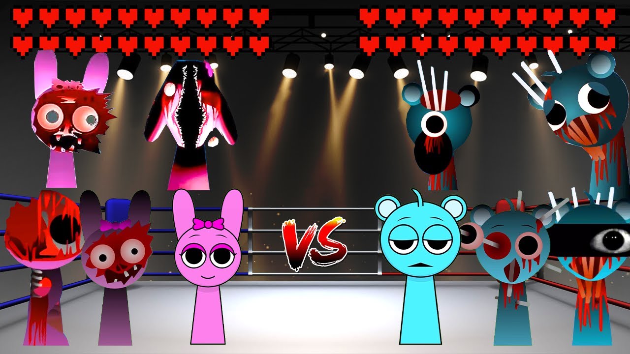 Pinki Sprunki Monster Evolution vs Sky Sprunki Monster Evolution! Meme ...