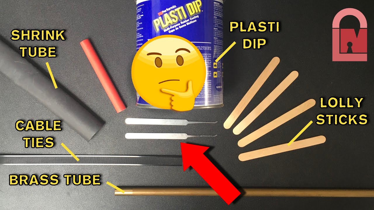 Top 5 BEST Cheap and Quick Lock Pick Handle Ideas - YouTube