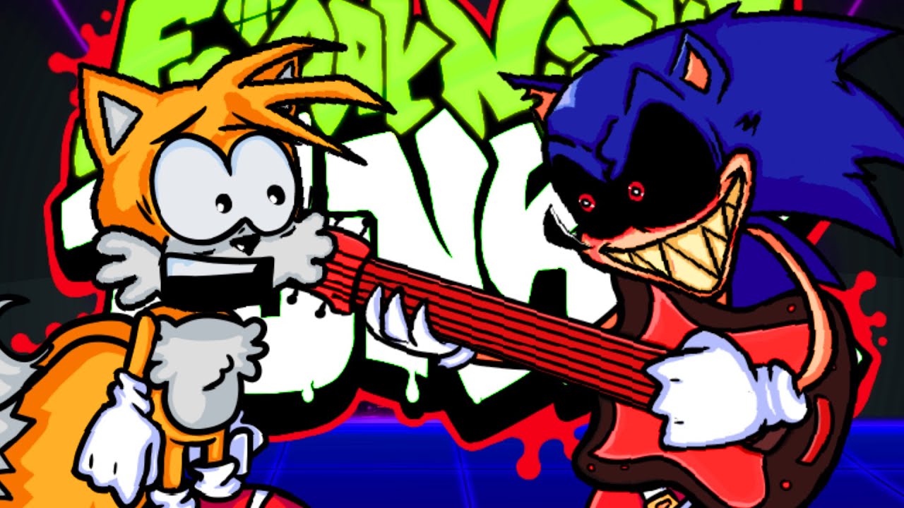 FNF: FRIDAY NIGHT FUNKIN VS SONIC.EXE FIRE AWAITED [FNFMODS/HARD] # ...