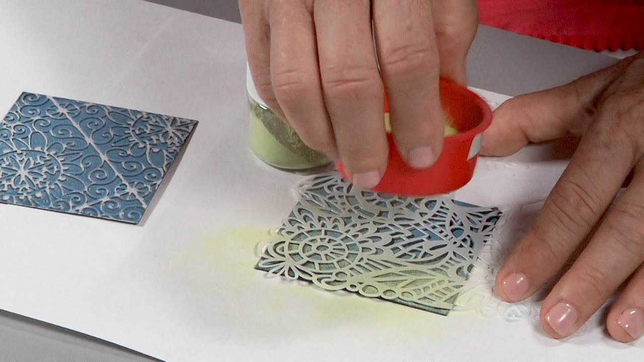 Cool Tools | How to Allude to Depth using Stencils by Jan Harrell - YouTube