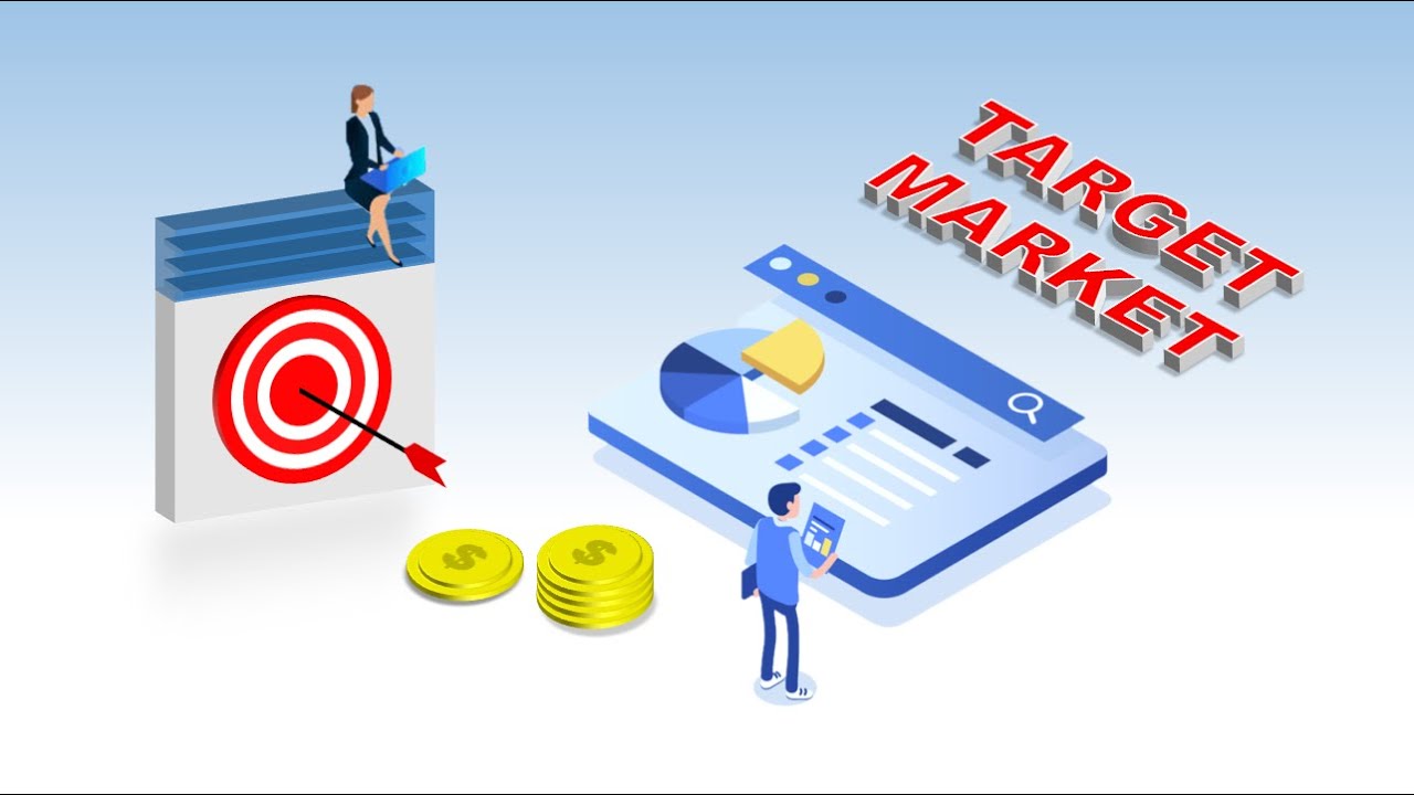 Isometric target market icon in PowerPoint - YouTube