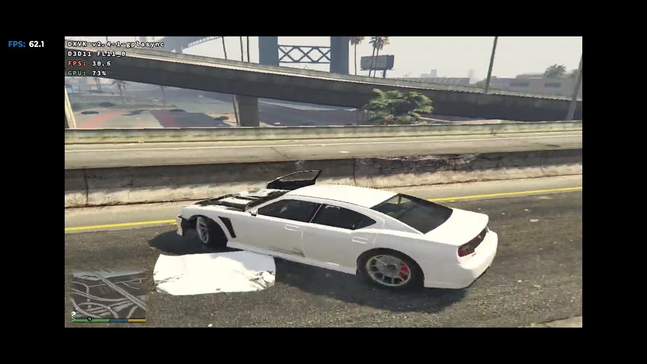 GTA V Winlator Glibc 60fps (Moto edge 30 ultra) Snapdragon 8+ gen 1 ...
