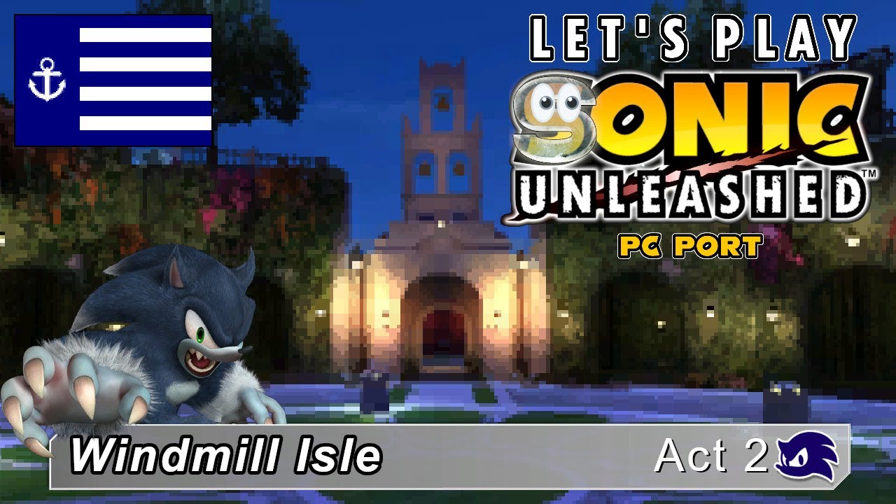 Sonic Unleashed (PC) - More Sidequests, Windmill Isle Act 2 (Night) [S ...
