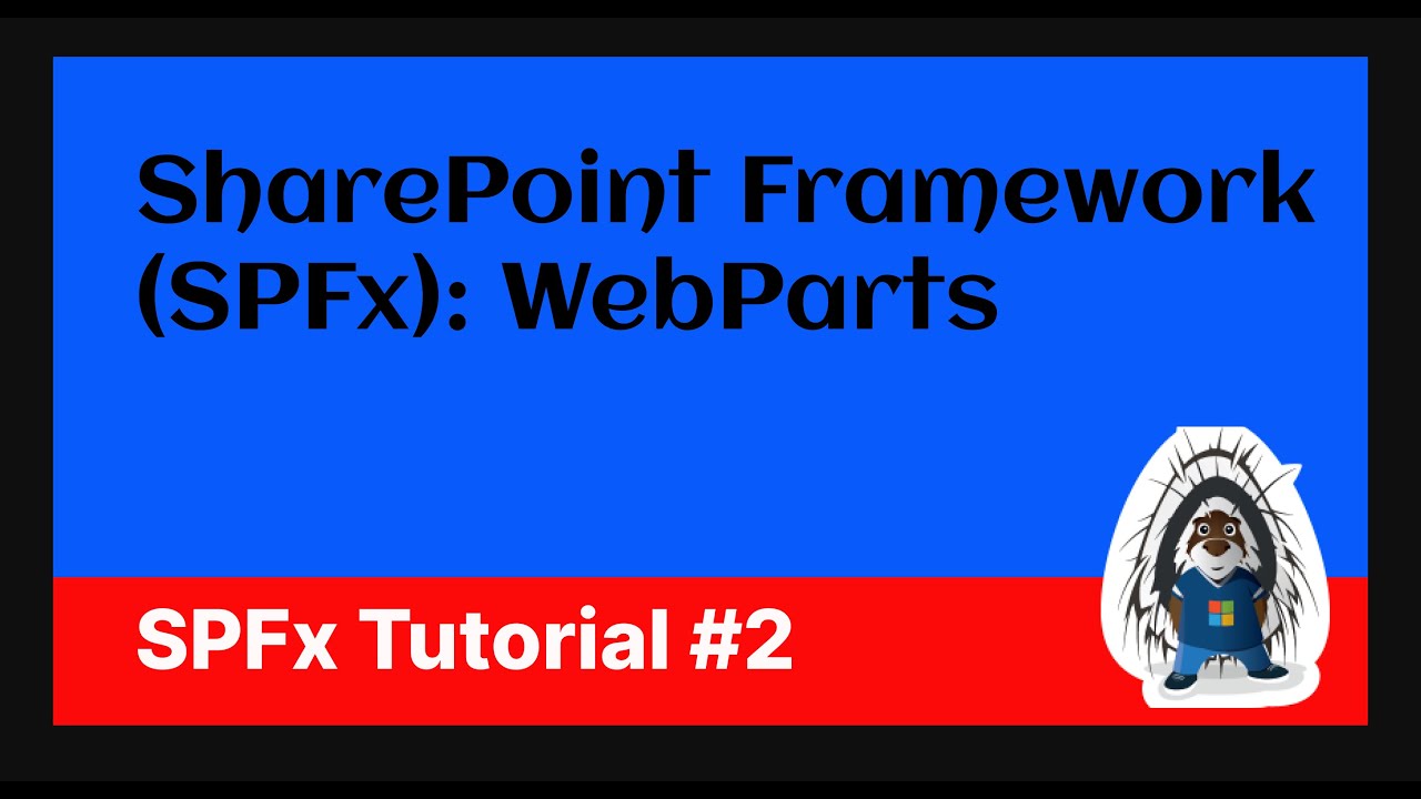 Sharepoint Framework Spfx Webparts Youtube