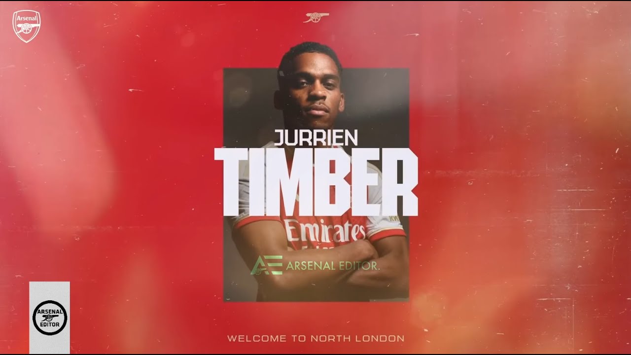 Jurrien Timber | Welcome to the Arsenal | Dribbling | Goals | Assists ...